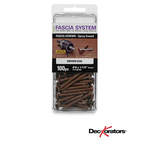 Deckorators Fascia Screws - The Deck Store USA