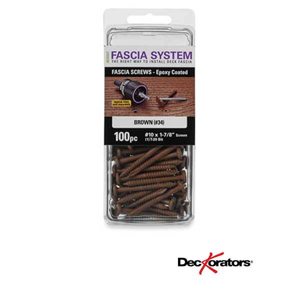 Deckorators Fascia Screws - The Deck Store USA