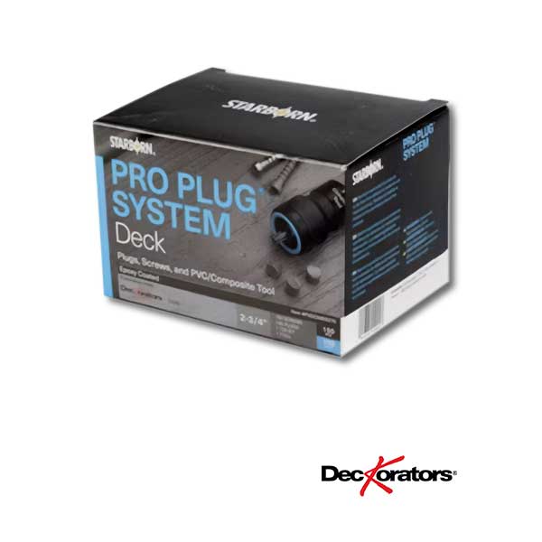 Deckorators Pro Plug System - The Deck Store USA