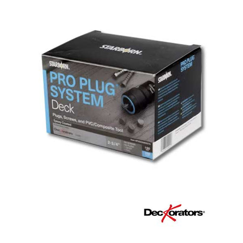 Deckorators Pro Plug System - The Deck Store USA