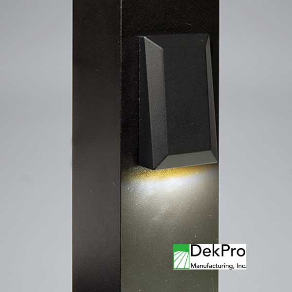 DekPro Effex Vertical Post Light – The Deck Store USA