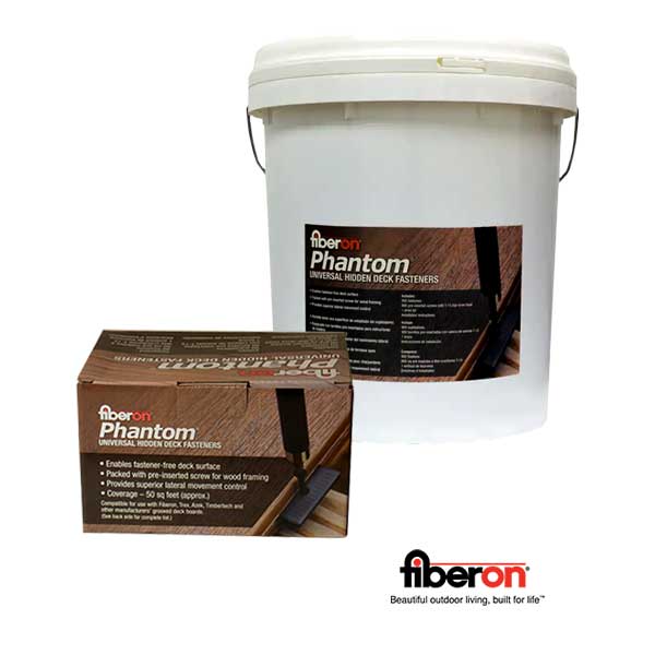 Fiberon Phantom Universal Hidden Fasteners – The Deck Store USA