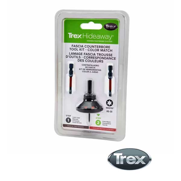 Trex Fascia Color Match Screw Tool Kit – The Deck Store USA