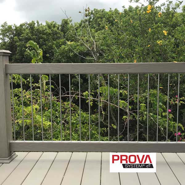 Insta-Rail Vertical Tube Rail - The Deck Store USA