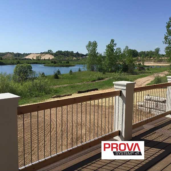 Insta-Rail Vertical Tube Rail - The Deck Store USA